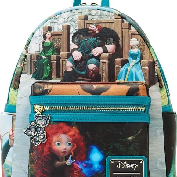 Disney | Bags | Loungefly Disney Brave Merida Princess Scene Mini ...